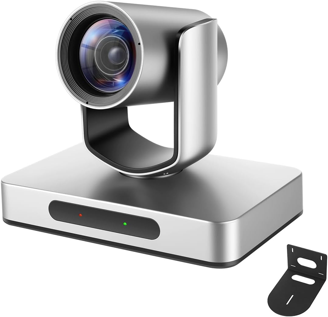 AVKANS 4K NDI PTZ Camera with AI Tracking, 20X HDMI SDI PTZ Camera 4K