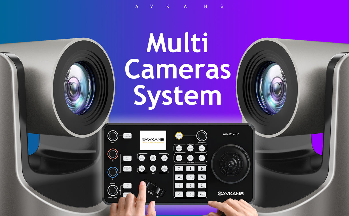 AVKANS Super PTZ Camera Joystick Controller , AV-JOY-IP